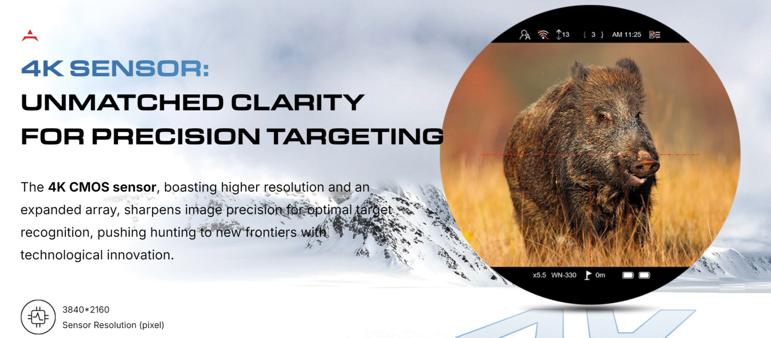 PARD Night Stalker 4K eX Night Vision Rifle Scope